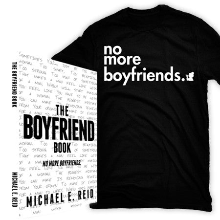 The Boyfriend Book Bundle (includes book, shirt, bracelet, and bookmar ...
